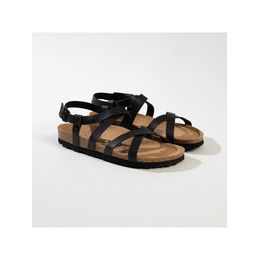 BACKSUN Sandalen in Schwarz - 50% | Gr&ouml;&szlig;e 42 | Damen-sandalen