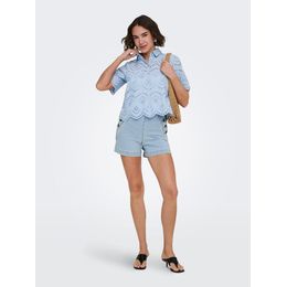 Only Bluse in Hellblau - 22% | Gr&ouml;&szlig;e L | Damen-blusen