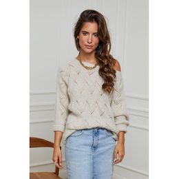 L'armoire de Suzette Pullover in Beige - 86% | Gr&ouml;&szlig;e 34/36 | Damen-pullover-cardigans