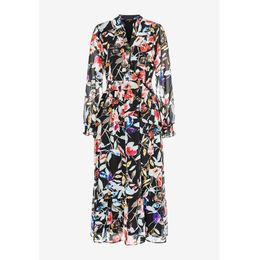 More & More More & More Kleid in Schwarz/ Bunt - 73% | Gr&ouml;&szlig;e 40 | Damen-kleider