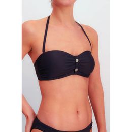 Joop! Bodywear Bikini-Oberteil in Schwarz - 64% | Gr&ouml;&szlig;e 36 | Damen-bademode