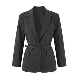 Trendyol Blazer in Anthrazit - 70% | Gr&ouml;&szlig;e 42 | Damenjacken