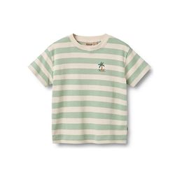 Wheat Shirt "Liam" in Beige/ Gr&uuml;n - 33% | Gr&ouml;&szlig;e 122 | Kinder-oberteile
