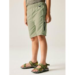 Regatta Trainingsshorts "Sorcer III" in Gr&uuml;n - 62% | Gr&ouml;&szlig;e 140 | Kinderhosen