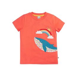 frugi Shirt in Hellrot - 48% | Gr&ouml;&szlig;e 110/116 | Kinder-oberteile