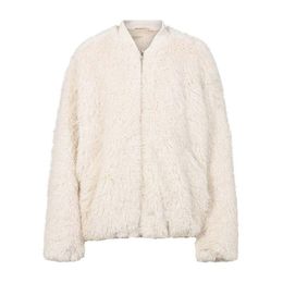 Herrlicher Teddyjacke "Yaya" in Creme - 68% | Gr&ouml;&szlig;e M | Damenjacken