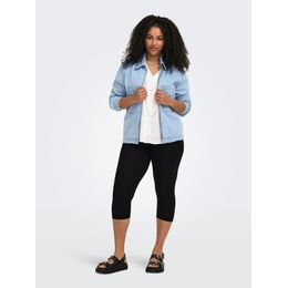 Only Carmakoma Capri-Leggings in Schwarz - 51% | Gr&ouml;&szlig;e S-42/44 | Damenhosen