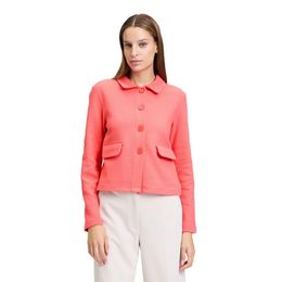 Betty Barclay Sweatjacke in Koralle - 83% | Gr&ouml;&szlig;e 36 | Damen-sweatshirts-jacken