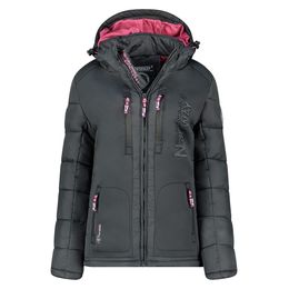 Geographical Norway Winterjacke "Beachwood" in Anthrazit - 73% | Gr&ouml;&szlig;e XL | Damenjacken