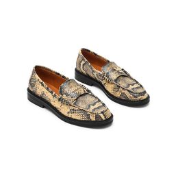 Steve Madden Mokassins in Beige/ Schwarz - 50% | Gr&ouml;&szlig;e 39 | Damen-schuhe-halbschuhe