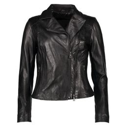 Bugatti Lederjacke in Schwarz - 67% | Gr&ouml;&szlig;e 38 | Damenjacken