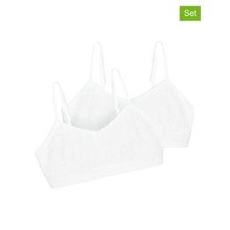 COOL CLUB 2er-Set: Sport-BHs in Wei&szlig; - 23% | Gr&ouml;&szlig;e 158/164 | Kinder-waesche