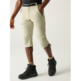 Regatta Funktions-Caprihose "Xert Stretch" in Beige - 72% | Gr&ouml;&szlig;e 52 | Herren-outdoorhosen