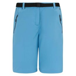 Regatta Funktionsbermudas "Xert Stretch" in Hellblau - 70% | Gr&ouml;&szlig;e 34 | Damen-sporthosen