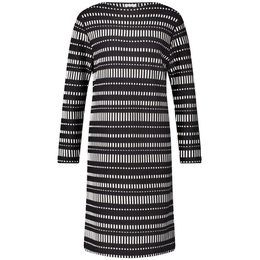 Gerry Weber Kleid in Schwarz/ Wei&szlig; - 71% | Gr&ouml;&szlig;e 40 | Damen-kleider