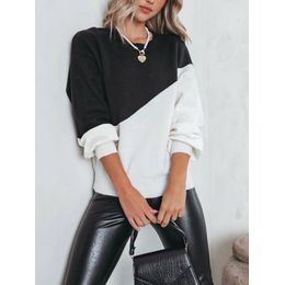 LA Angels Pullover in Schwarz/ Wei&szlig; - 70% | Gr&ouml;&szlig;e M | Damen-pullover-cardigans
