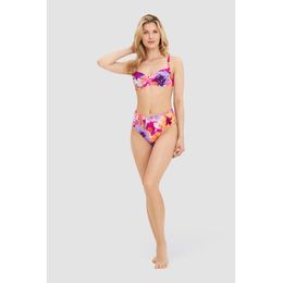 R&ouml;sch R&ouml;sch Bikini-Oberteil in Pink/ Orange/ Lila - 59% | Gr&ouml;&szlig;e 40C-Cup | Damen-bademode