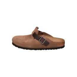 Birkenstock Leder-Clogs "Boston" in Braun - 15% | Gr&ouml;&szlig;e 43 | Damen-pantoletten