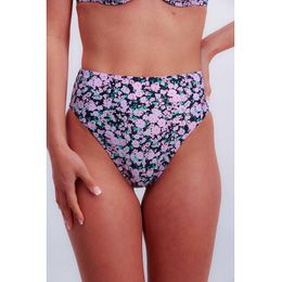 Joop! Bodywear Bikini-Hose in Dunkelblau/ Rosa - 65% | Gr&ouml;&szlig;e 36 | Damen-bademode