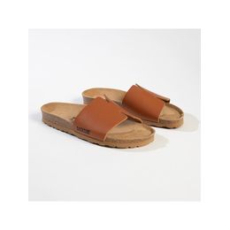 BACKSUN Pantoletten "Djila" in Hellbraun - 50% | Gr&ouml;&szlig;e 39 | Damen-pantoletten