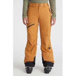O`Neill Ski-/ Snowboardhose "GTX Psycho Tech" in Senf - 74% | Gr&ouml;&szlig;e XS | Damen-sporthosen