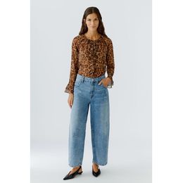 Oui Bluse in Hellbraun - 75% | Gr&ouml;&szlig;e 34 | Damen-blusen