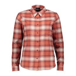 Jack Wolfskin Funktionshemd "Wanderweg" in Orange - 61% | Gr&ouml;&szlig;e S | Damen-outdoor-tops-shirts