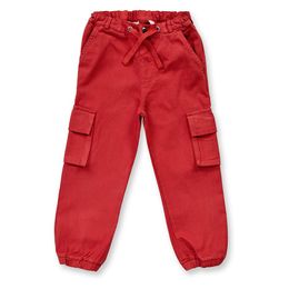 Sense Organics Cargohose "Mailo" in Rot - 52% | Gr&ouml;&szlig;e 134/140 | Kinderhosen