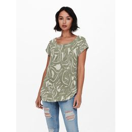 Only Shirt in Khaki - 29% | Gr&ouml;&szlig;e M | Damen-tops