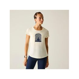 Dare 2b Trainingsshirt "Serenity" in Creme - 62% | Gr&ouml;&szlig;e 46 | Damen-outdoor-tops-shirts