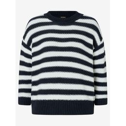 More & More More & More Pullover in Schwarz/ Wei&szlig; - 74% | Gr&ouml;&szlig;e 42 | Damen-pullover-cardigans