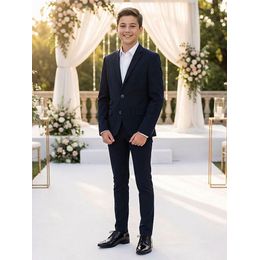 G.O.L. FINEST COLLECTION Anzug - Slim fit - in Dunkelblau - 46% | Gr&ouml;&szlig;e 140 | Kinder-blazer