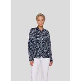 Rabe Blouson in Dunkelblau/ Wei&szlig; - 71% | Gr&ouml;&szlig;e 50 | Damenjacken