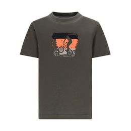 Tygo & Vito Shirt "Jaimy" in Khaki - 40% | Gr&ouml;&szlig;e 122/128 | Kinder-oberteile