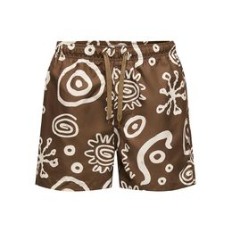 Only & Sons ONLY & SONS Badeshorts "Onsprint" in Braun - 21% | Gr&ouml;&szlig;e M | Herren-bademode-sport