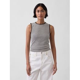 GAP Top in Dunkelbraun/ Wei&szlig; - 64% | Gr&ouml;&szlig;e XS | Damen-tops