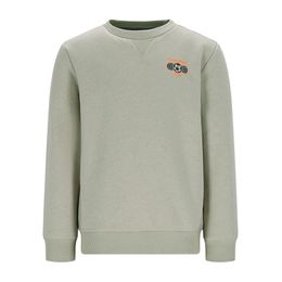 Tygo & Vito Sweatshirt "Silver" in Beige - 55% | Gr&ouml;&szlig;e 98/104 | Kinder-sweatshirts-jacken