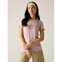 Regatta Funktionsshirt "Fingal Stretch" in Rosa - 71% | Gr&ouml;&szlig;e 34 | Damen-outdoor-tops-shirts