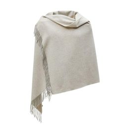 Lanerossi Wollcape in Beige - (L)79 x (B)180 cm - 77% | Damenjacken