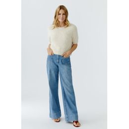 Oui Pullover in Wei&szlig; - 71% | Gr&ouml;&szlig;e 44 | Damen-pullover-cardigans