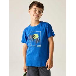 Regatta Shirt "Bosley" in Blau - 66% | Gr&ouml;&szlig;e 128 | Kinder-oberteile