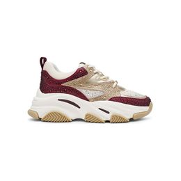Steve Madden Sneakers in Rot/ Gold - 50% | Gr&ouml;&szlig;e 40 | Damen-sneakers