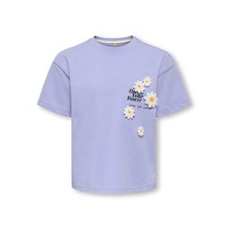 KIDS Only Shirt "Petal" in Lila - 44% | Gr&ouml;&szlig;e 92 | Kinder-oberteile