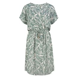 Eight2Nine Kleid in Gr&uuml;n/ Creme - 32% | Gr&ouml;&szlig;e M | Damen-kleider