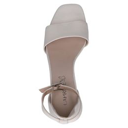 Caprice Leder-Sandaletten in Creme - 28% | Gr&ouml;&szlig;e 41 | Damen-sandalen