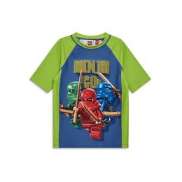 Lego Badeshirt "Waiko" in Blau/ Gr&uuml;n - 51% | Gr&ouml;&szlig;e 110 | Kinder-bademode