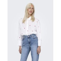 Only Hemd in Wei&szlig; - 37% | Gr&ouml;&szlig;e S | Damen-blusen