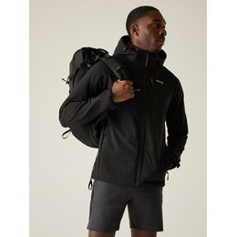 Regatta Softshelljacke "Arana" in Schwarz - 72% | Gr&ouml;&szlig;e XL | Herren-outdoorjacken