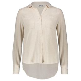 Only Bluse in Beige - 50% | Gr&ouml;&szlig;e XL | Damen-blusen