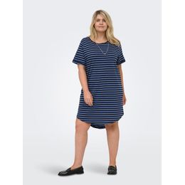 Only Carmakoma Kleid in Dunkelblau - 30% | Gr&ouml;&szlig;e M-46/48 | Damen-kleider